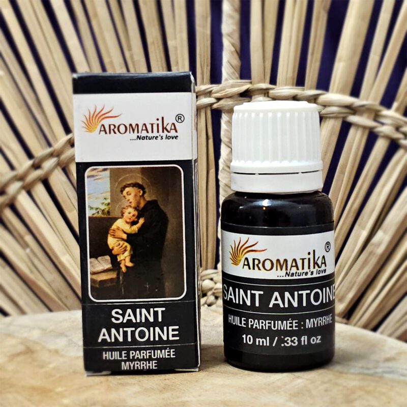 Huile Parfumée Aromatika 10ml – SAINT ANTOINE - Kurious Apprentice