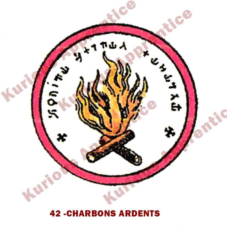 Pentacle Charbons Ardents - Kurious Apprentice