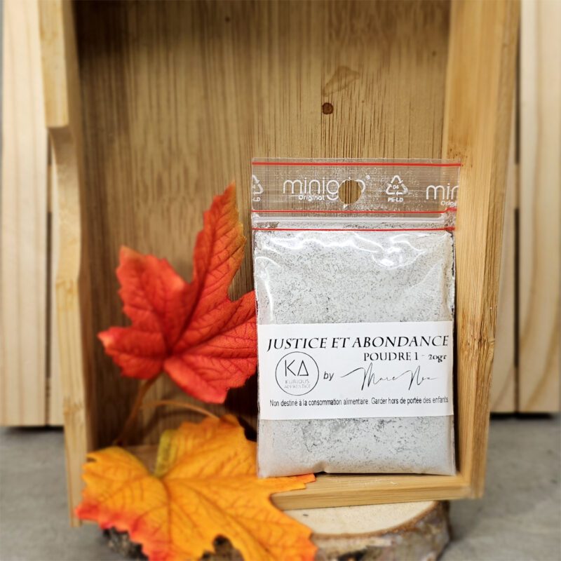 Poudre 1 : Justice et Abondance - Kurious Apprentice